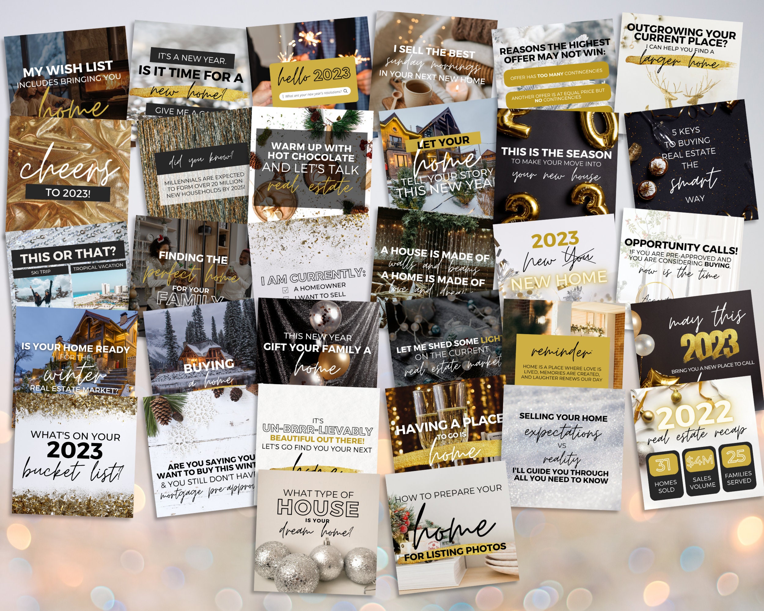 32 January Real Estate Social Media Posts | Funny Winter Real Estate ...