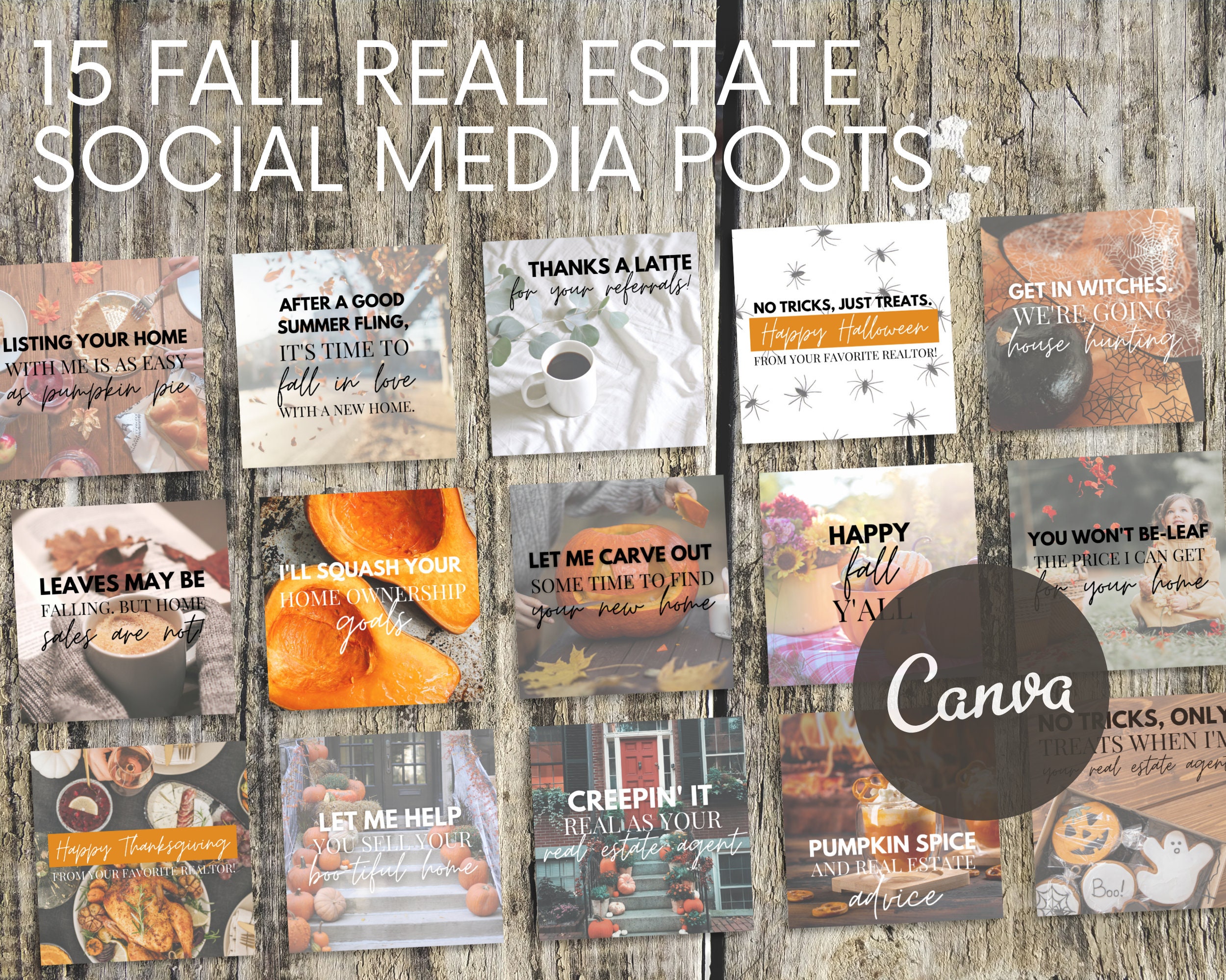 Real Estate Fall Social Media Posts | Funny Fall Real Estate Quotes ...