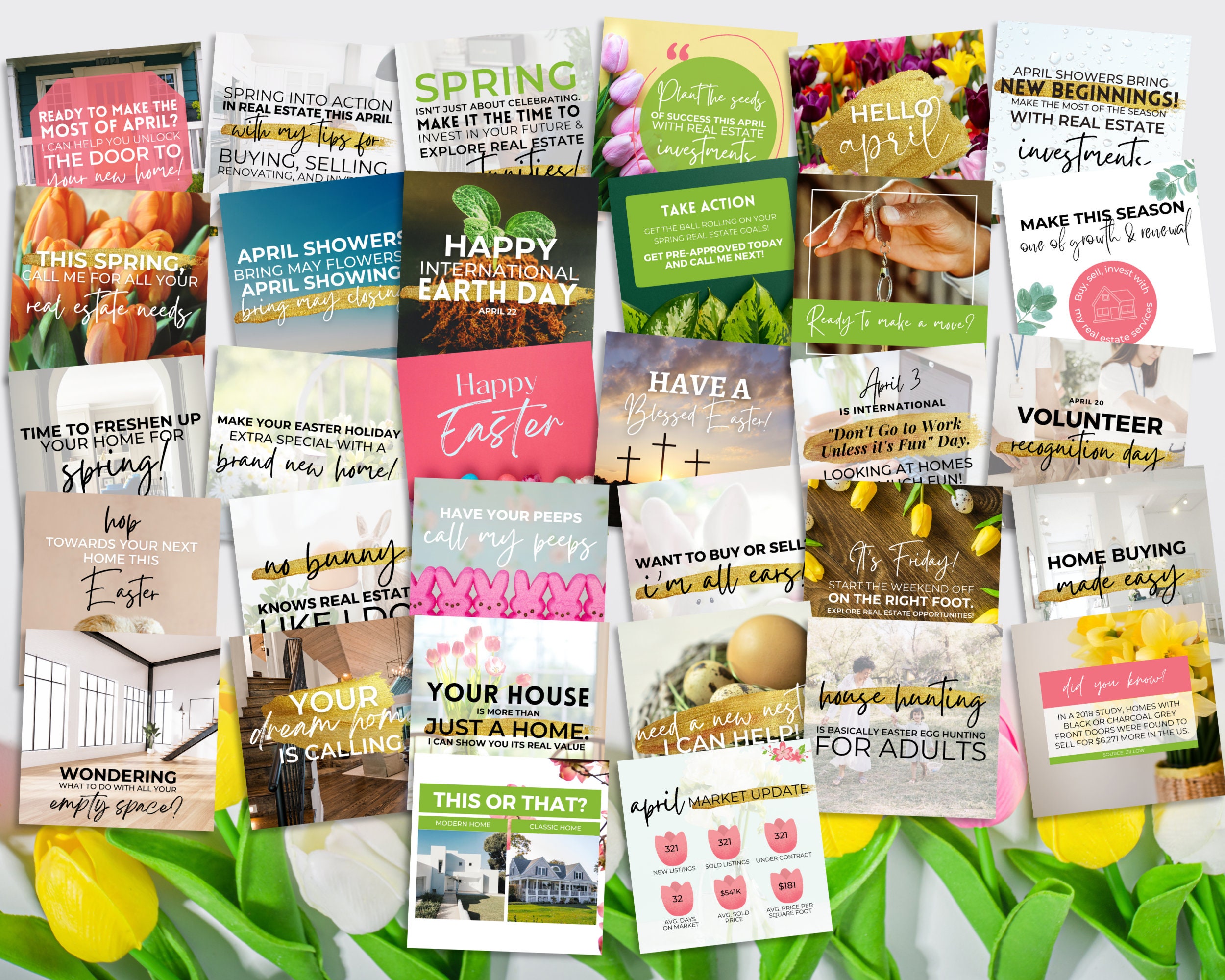 32 April Real Estate Social Media Posts | Funny Spring Real Estate ...