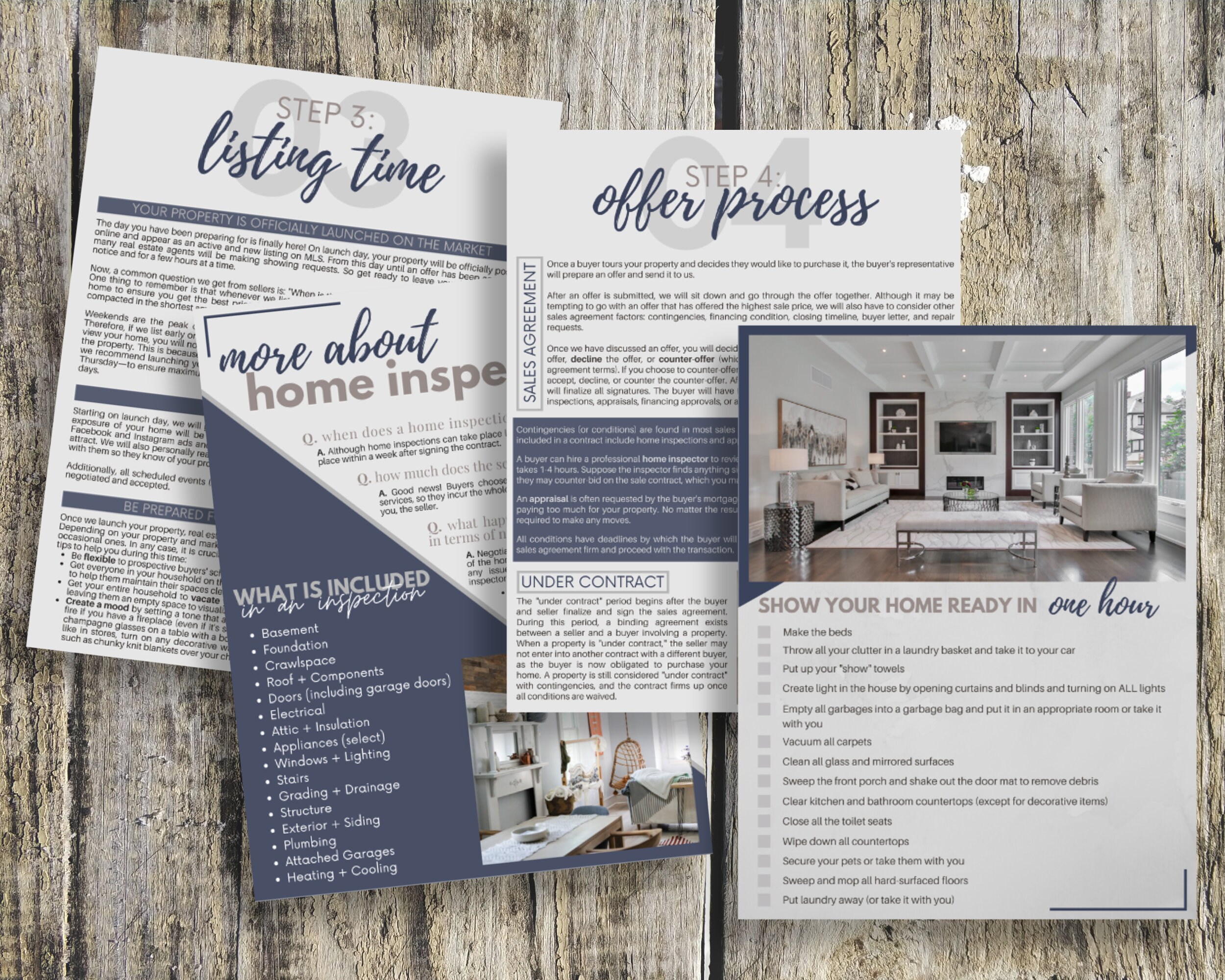 Seller Guide Real Estate Seller's Packet Real Estate - Etsy