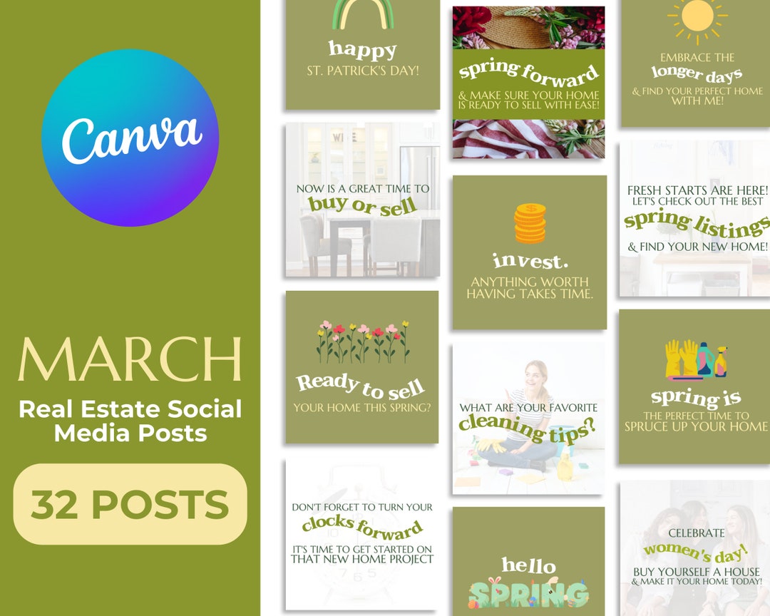 32 March Real Estate Social Media Posts | Funny Spring Real Estate ...