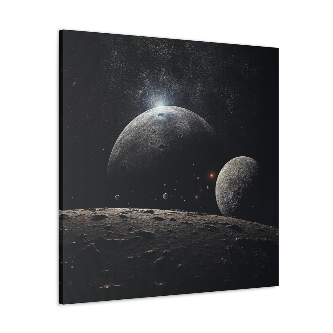 Explore Infinity Deep Space Canvas Print - Celestial Wall Art Cosmic ...