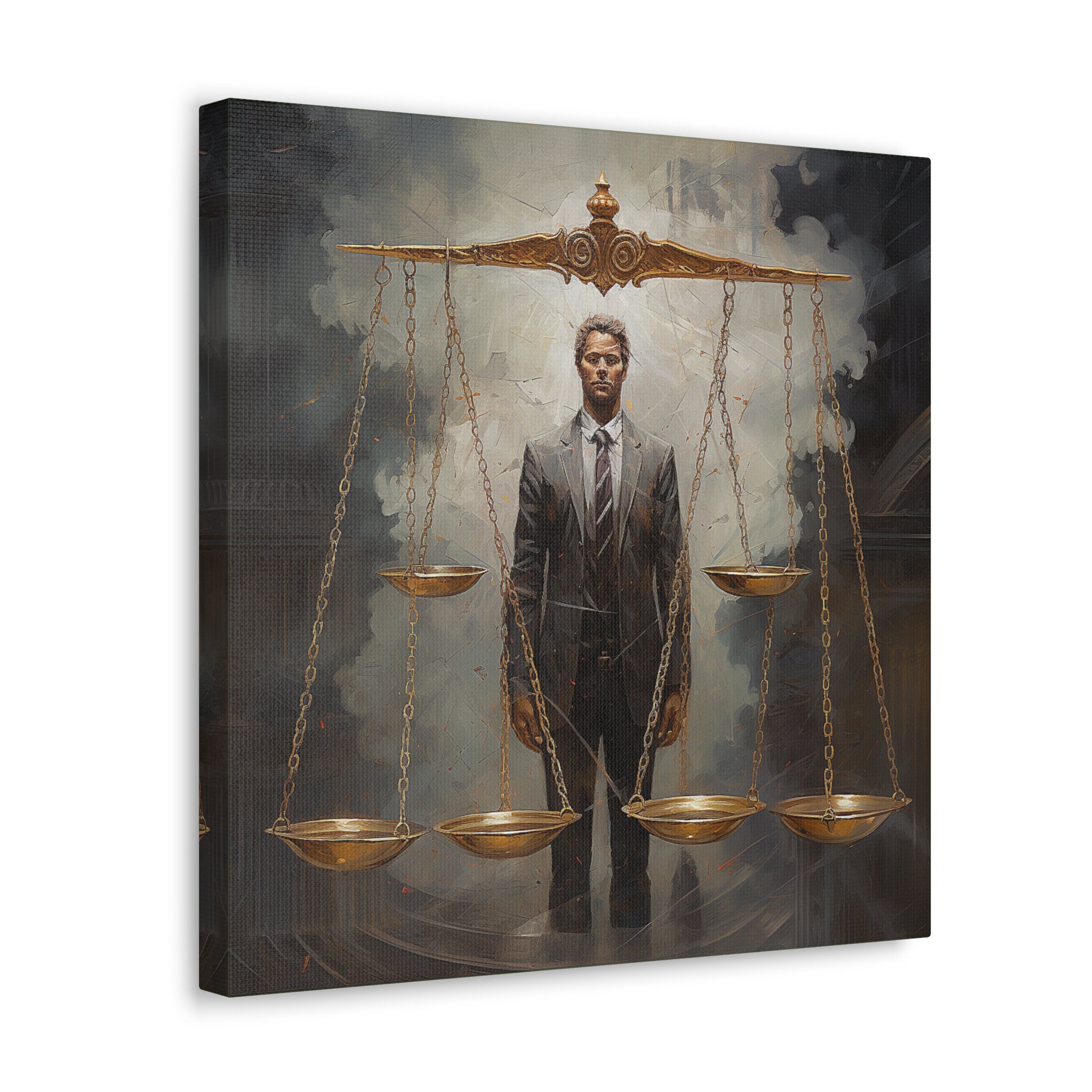 Law Office Canvas Law Office Wall Art Law Office Canvas Art Lawyer ...