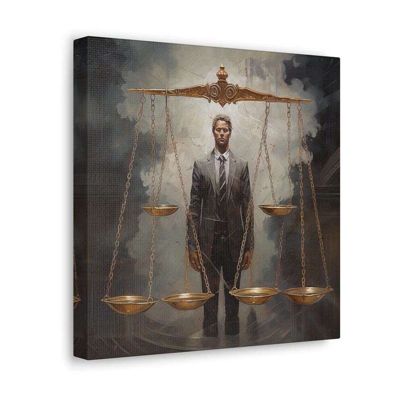 Law Office Canvas Law Office Wall Art Law Office Canvas Art Lawyer ...