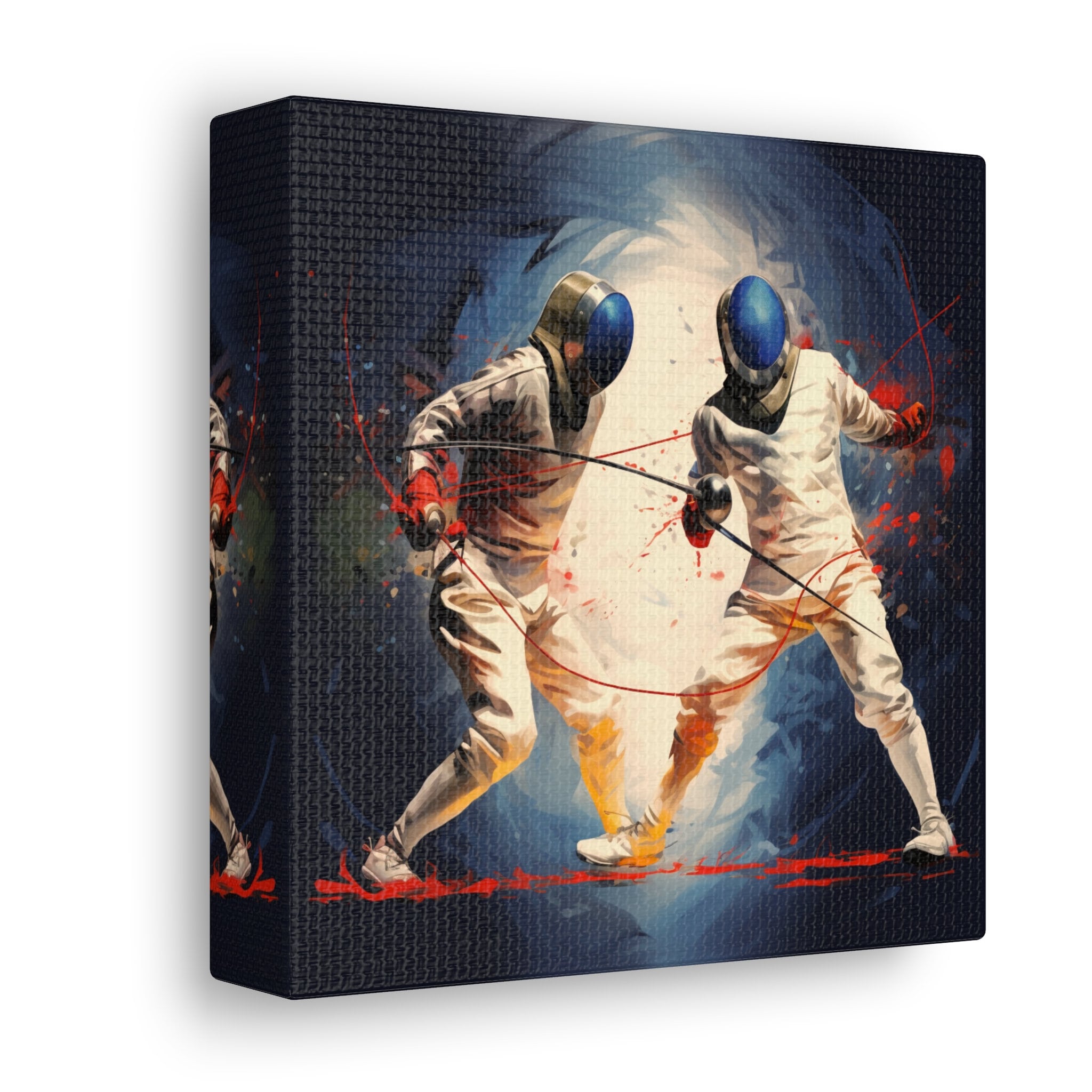 Fencing Canvas Wall Art Fencing Lover Print Fencing Poster Fencing ...