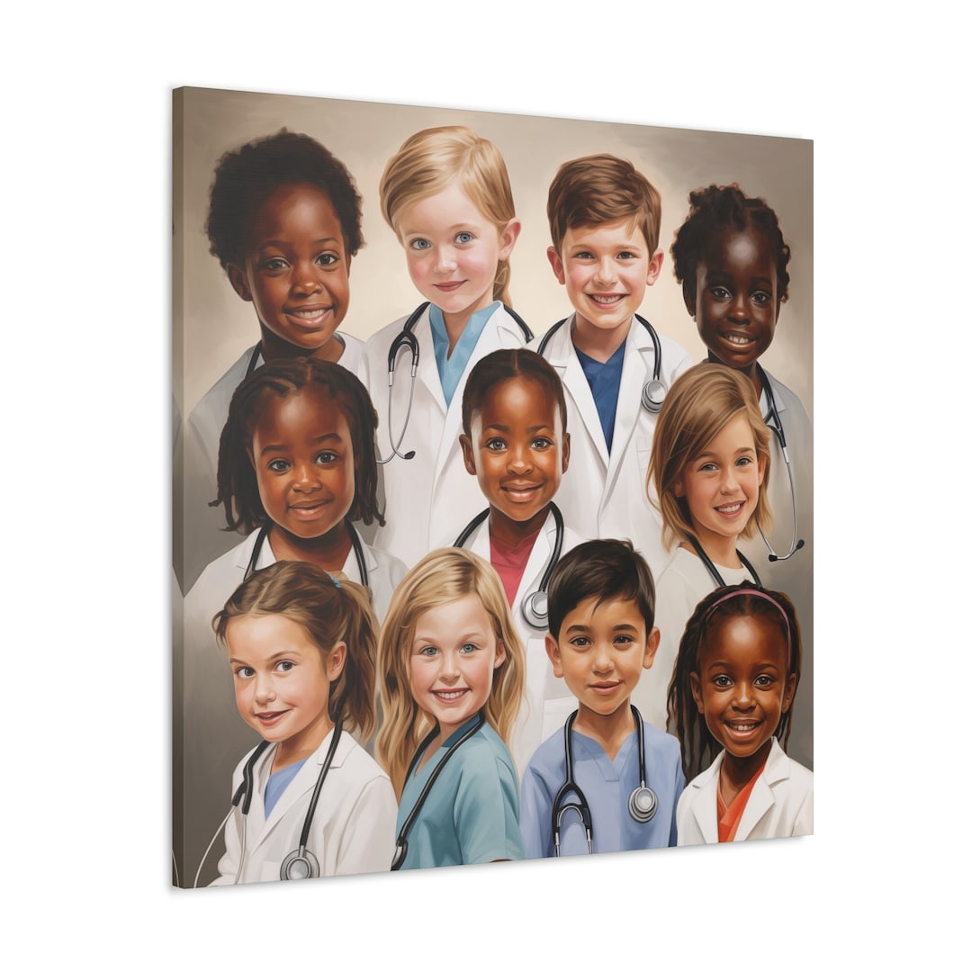 Pediatric Office Canvas Pediatrician Wall Art Pediatric Office Print ...
