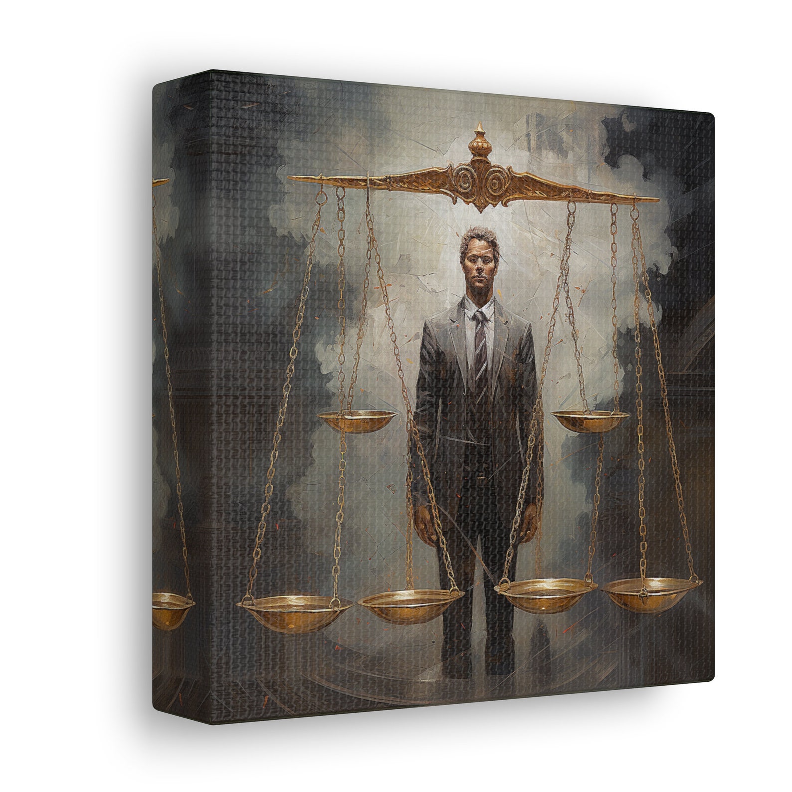 Law Office Canvas Law Office Wall Art Law Office Canvas Art Lawyer ...