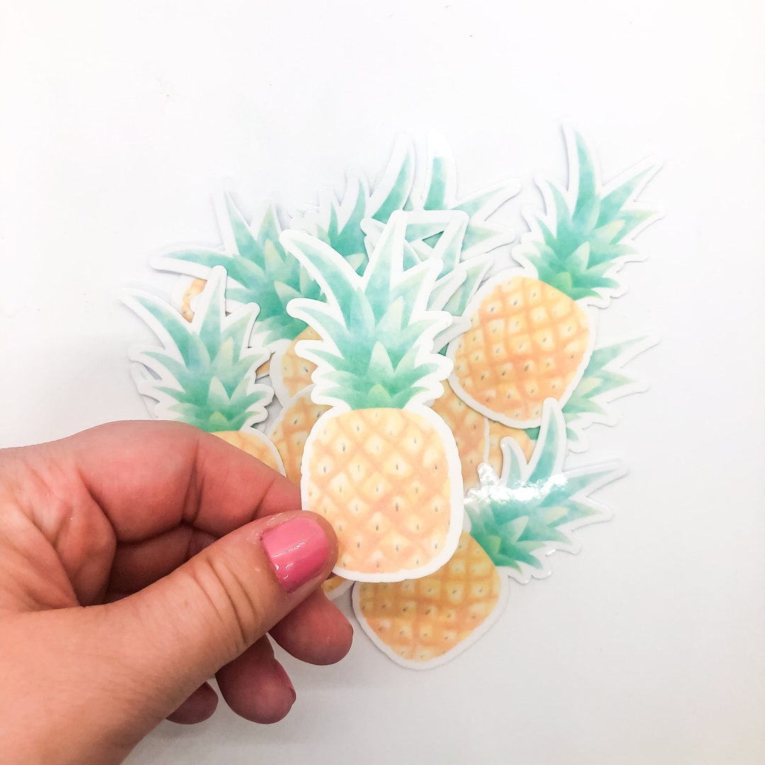 Pineapple Sticker - Etsy