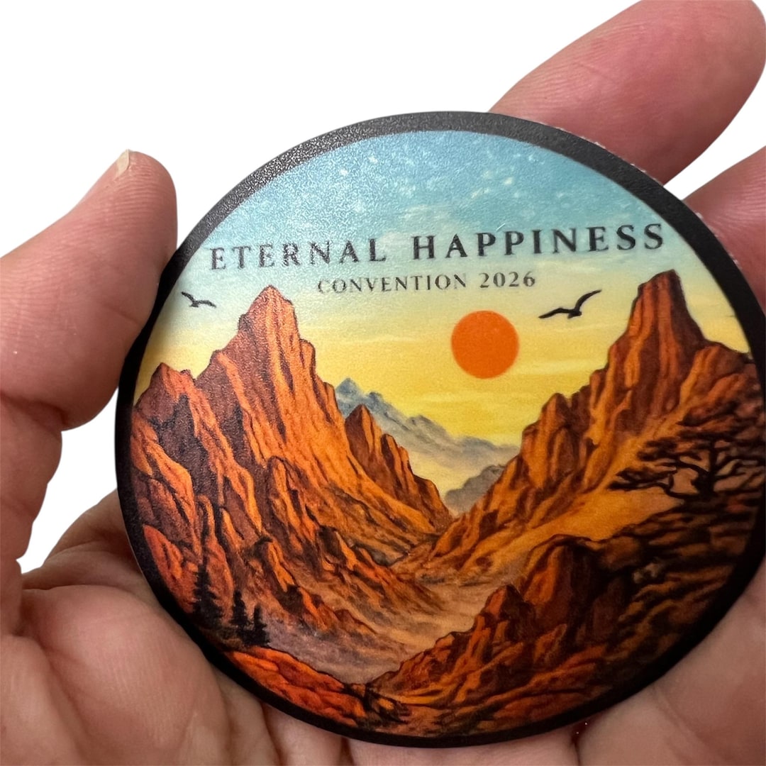 JW Convention 2026 Sticker | Eternal Happiness Convention Sticker - Etsy