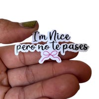 Funny Spanish Boba Tea Sticker - No Seas Boba - Funny Spanish Quote ...