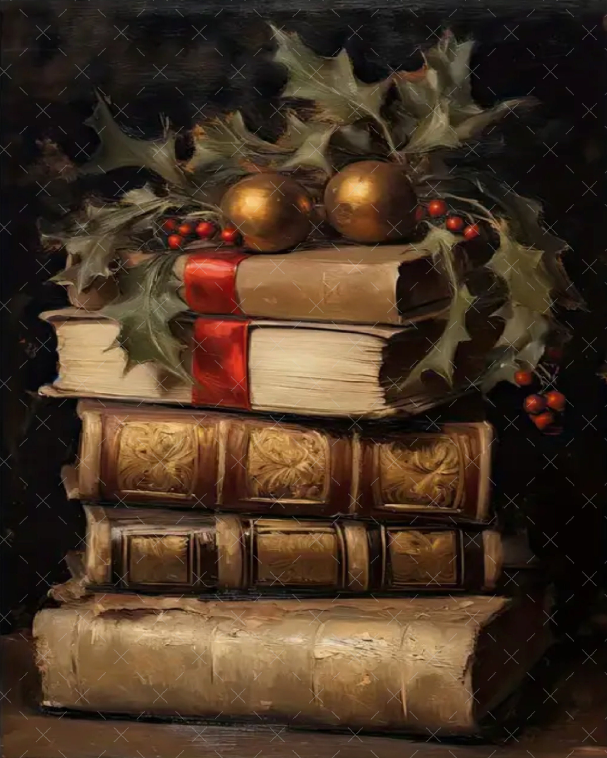 DIGITAL ART, Downloadable Christmas Art, Vintage Christmas Download ...