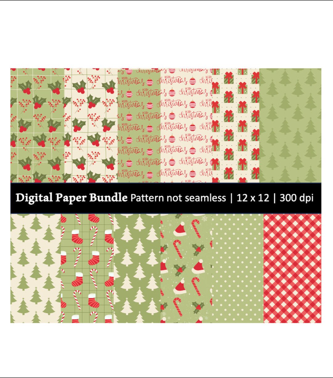 DECOUPAGE DIGITAL BUNDLE, 12 X 12 Digital Papers, Mockingbird Florals ...