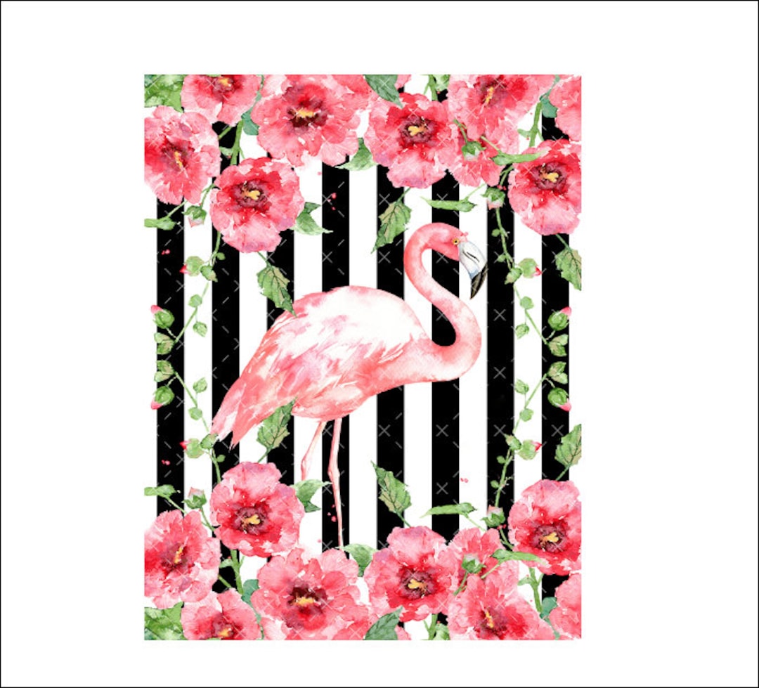 DECOUPAGE DIGITAL BUNDLE: Digital Decoupage Design, Flamingo Decoupage ...