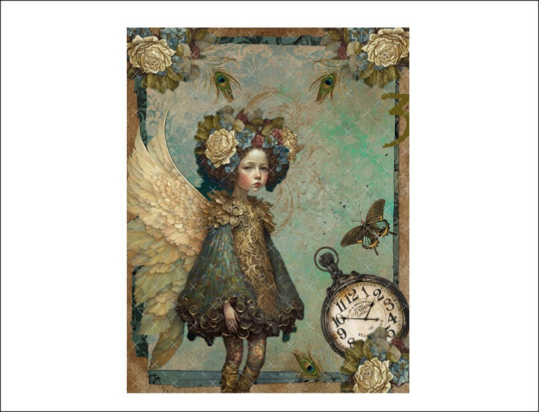 DIGITAL ART, Vintage French Child Download, French Clipart, French ...