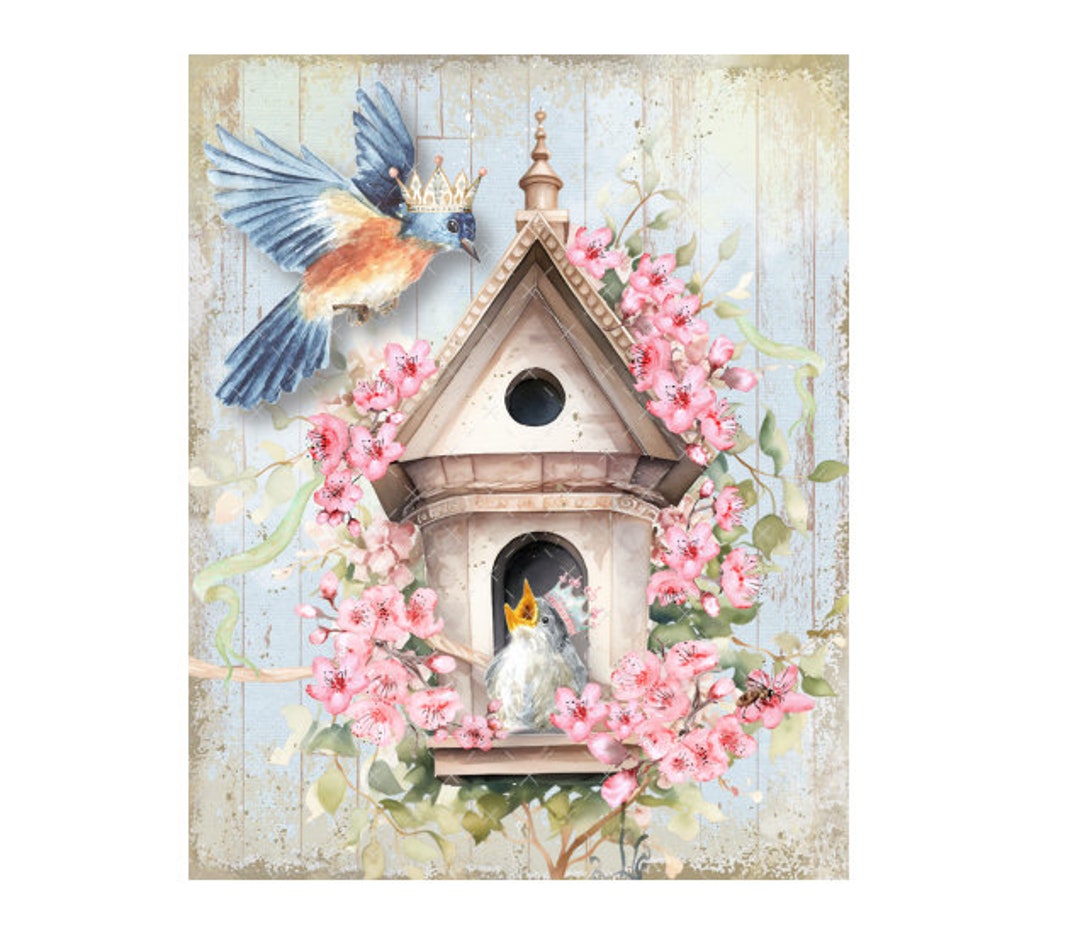 DIGITAL PRINT, 8 X 10 Download Art, French Flower Garden Digital ...