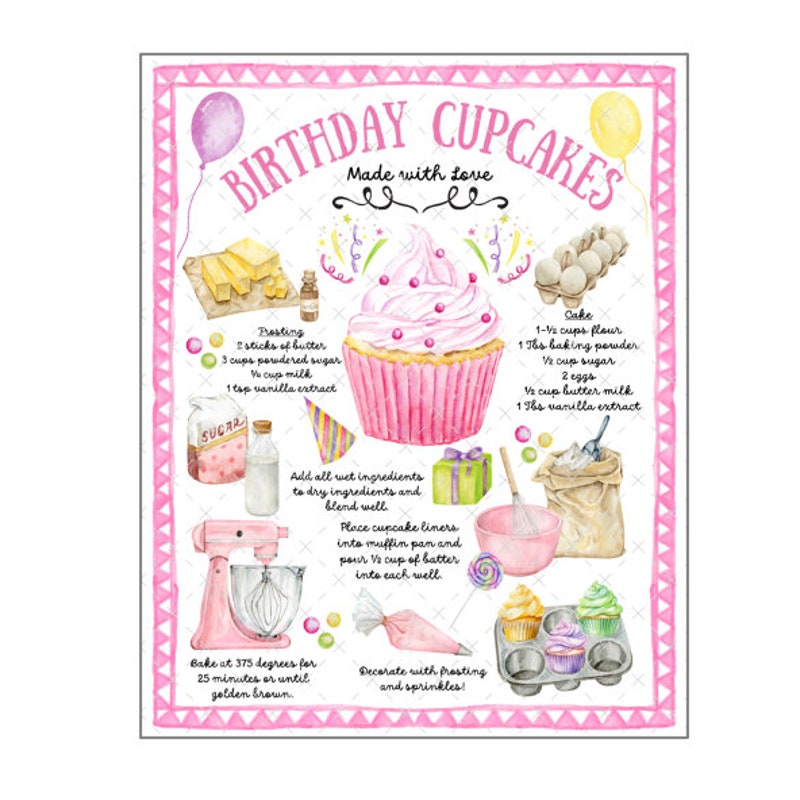 Recipe Download - Etsy