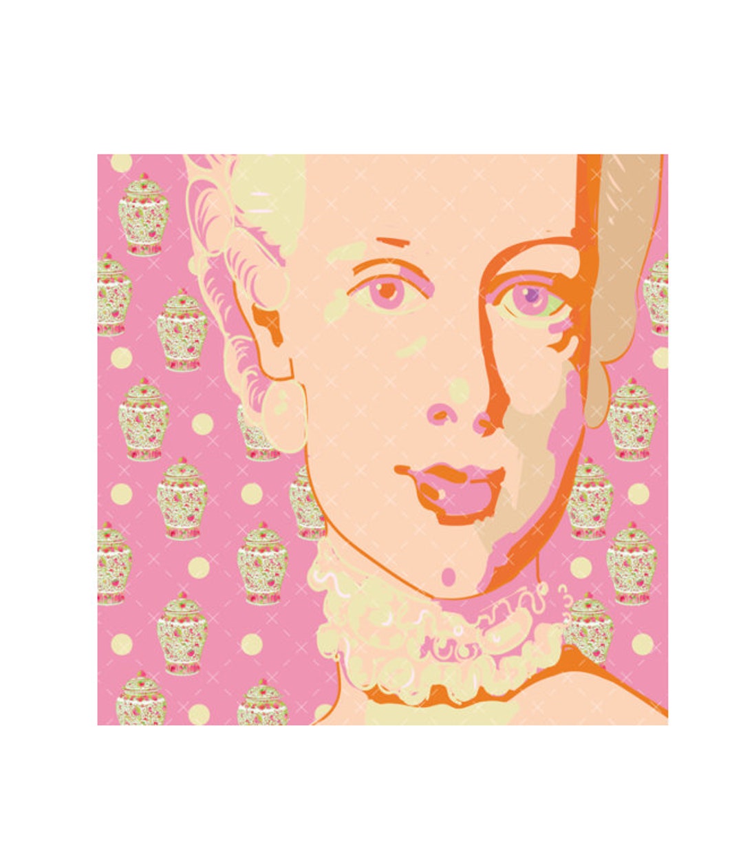 DIGITAL PRINT, 8X8 Vintage French Print, Marie Antoinette Prints ...