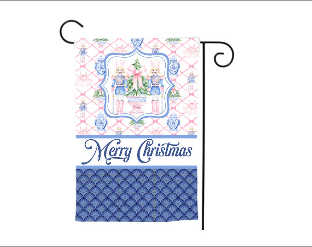 GARDEN FLAG, Nutcracker Ballet Christmas Flag, Nutcracker Flag ...