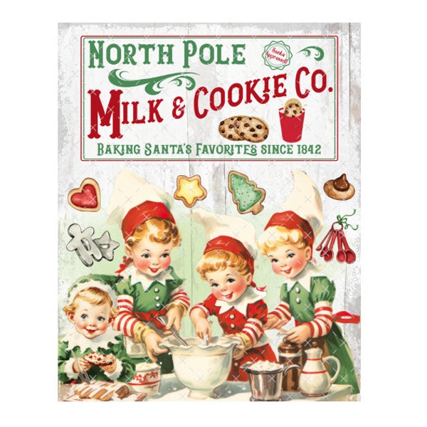 Christmas Bakery Sign - Etsy