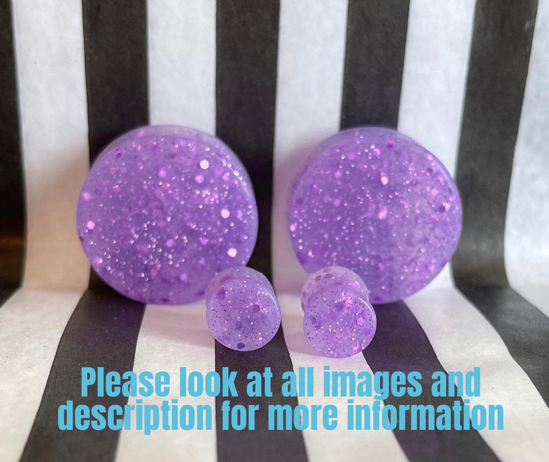 Custom Handmade Double Flare Silicone Plugs for Ears, Alternative ...