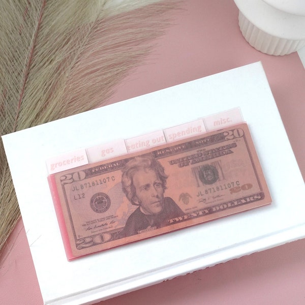 Cash Envelope Dividers - Etsy