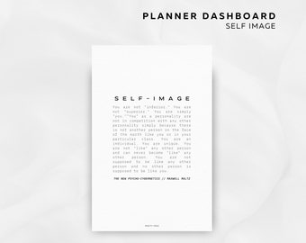 The Secret Printable Planner Dashboard | Minimal Planner Dashboard ...
