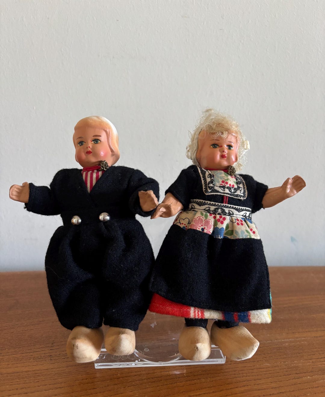 Pair of Vintage Rosetta Dutch Dolls - Etsy