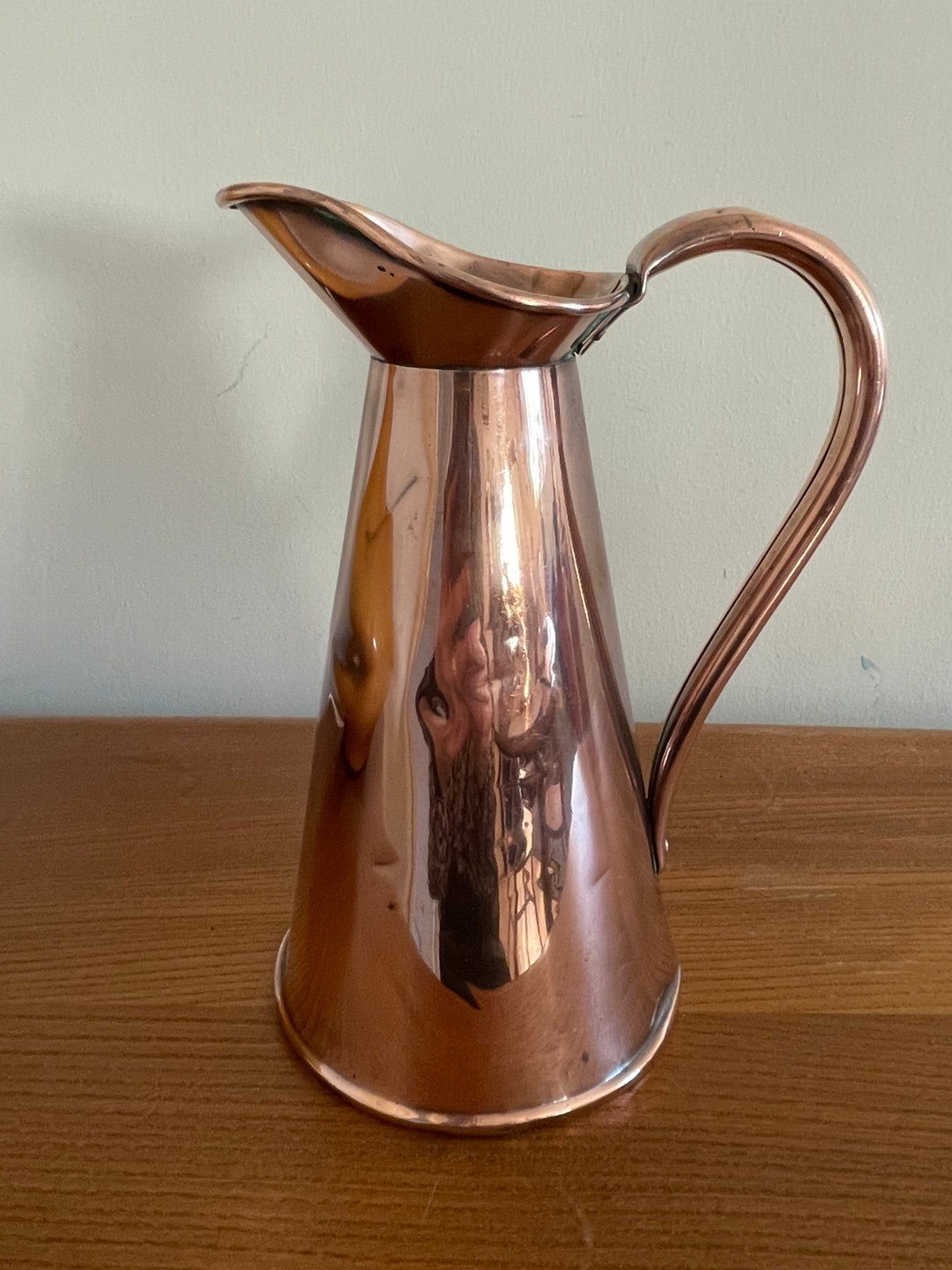 Vintage Beldray Copper Water Jug - Etsy