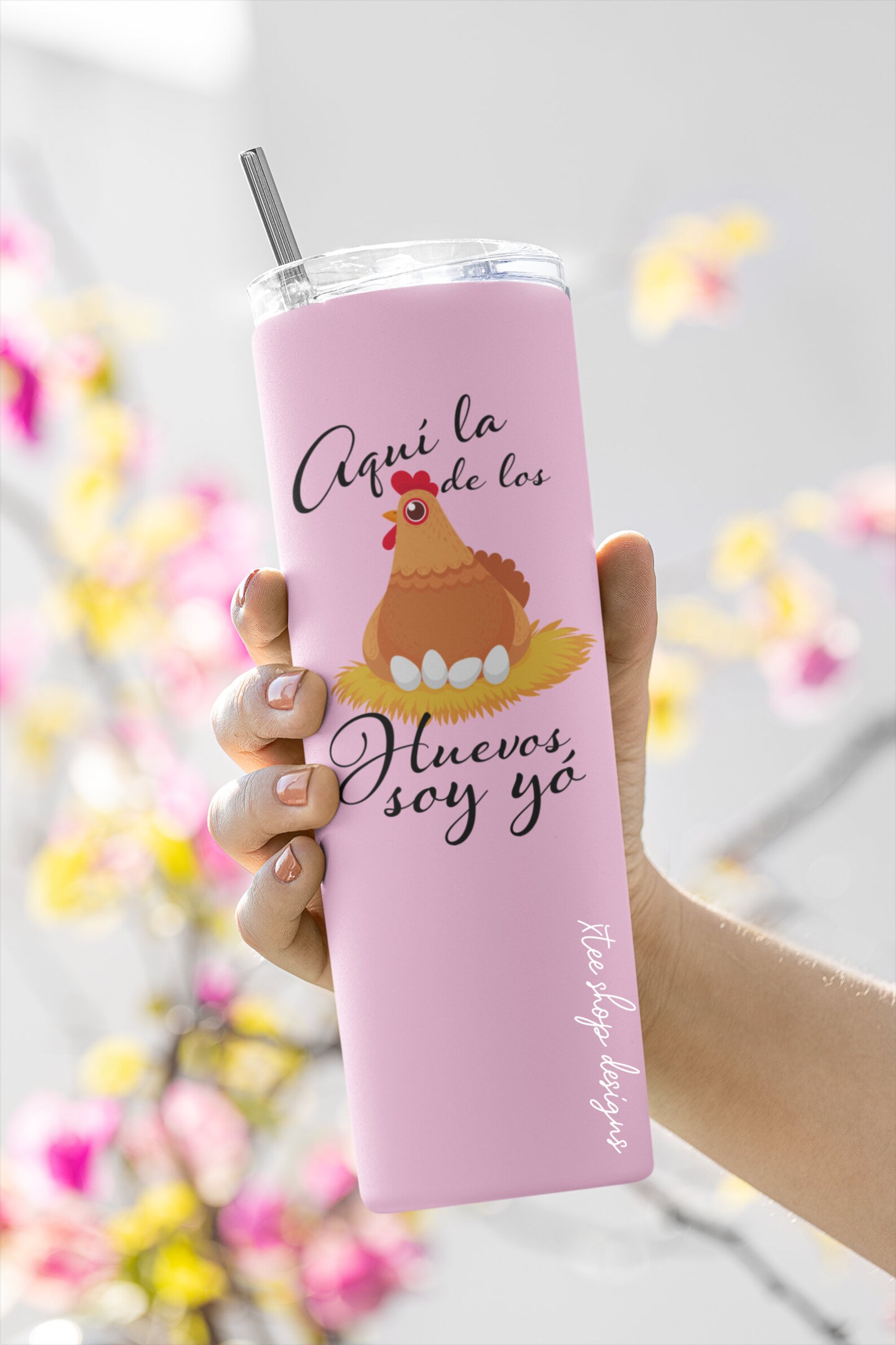 Aqui La De Los Huevos Soy Yo PNG File Funny Chicken Design - Etsy