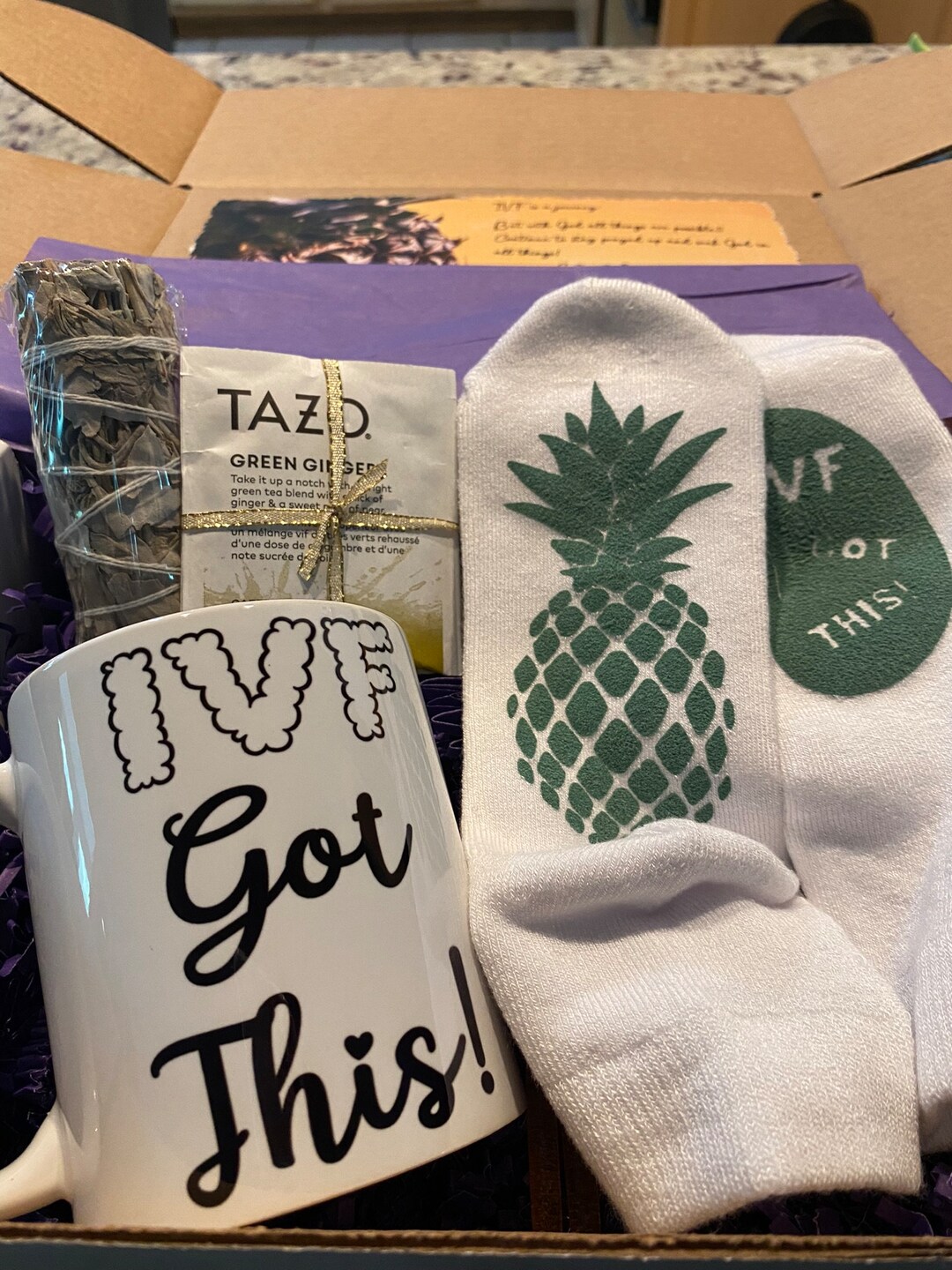 IVF Box, 'IVF Got This' Box, Fertility Care Box, Fertility Gift, TTC ...