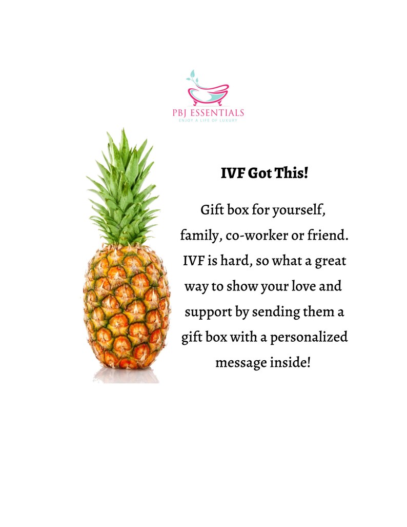 IVF Box, 'IVF Got This' Box, Fertility Care Box, Fertility Gift, TTC ...