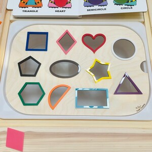 Flisat Shapes Board Insert, Flisat Insert Sorting, Trofast Insert, Sort ...