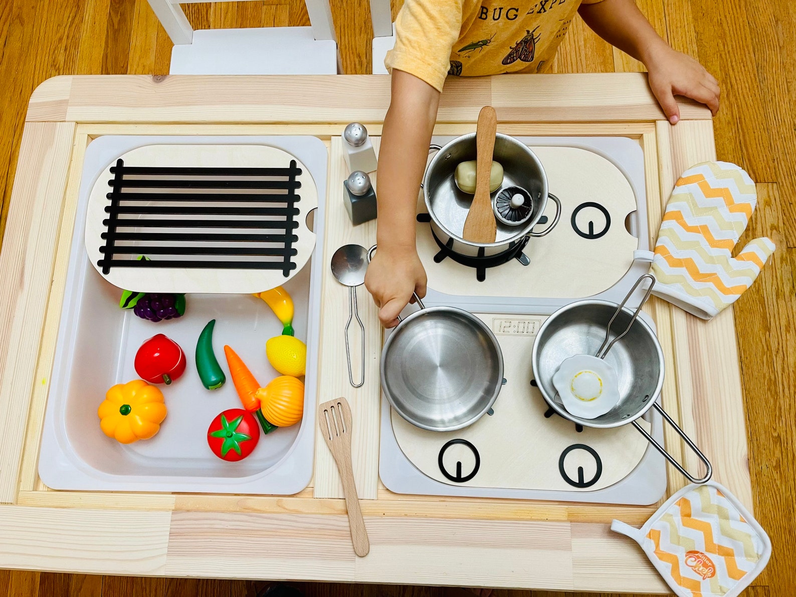 Flisat Kitchen Board Play Kitchen Stovetop Trofast Kitchen | Etsy