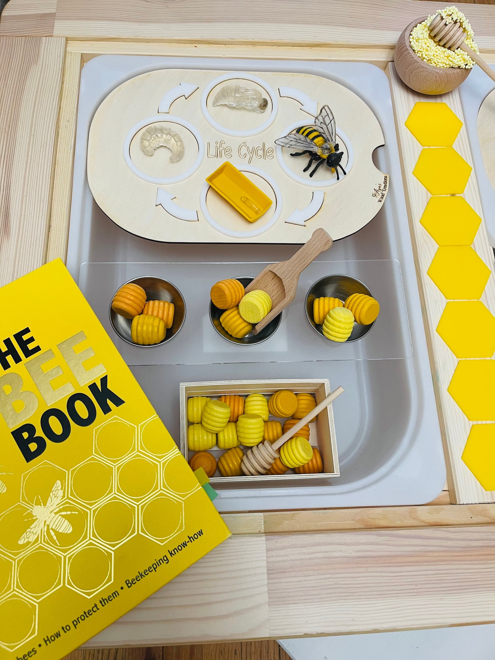 Flisat Bee Board Play Beehive Trofast Insert Bee Trofast - Etsy