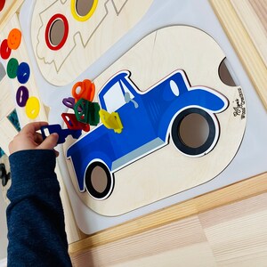 Flisat Blue Truck Board Insert, Flisat Insert Sorting, Trofast Insert ...