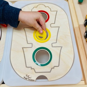 Flisat Blue Truck Board Insert, Flisat Insert Sorting, Trofast Insert ...