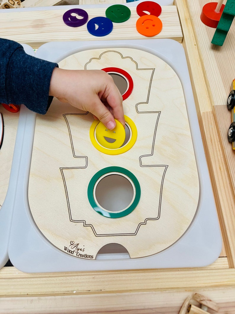 Flisat Blue Truck Board Insert Flisat Insert Sorting Trofast - Etsy Canada