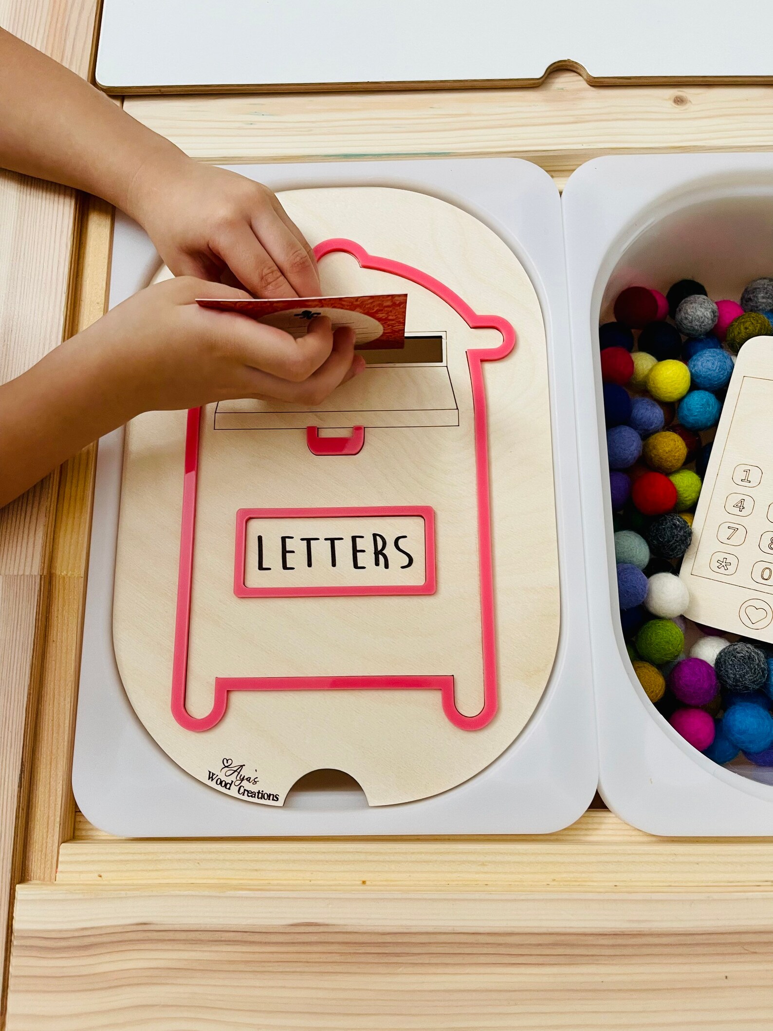 Flisat Mail Box Board Insert, Flisat Insert Sorting, Trofast Insert ...