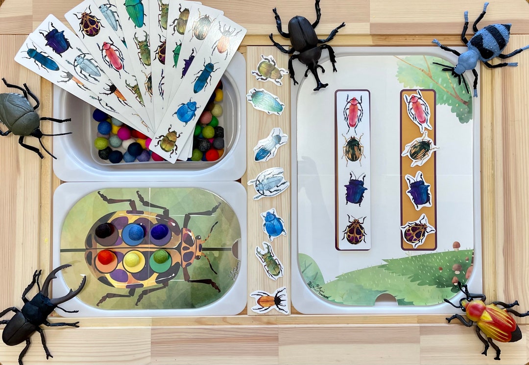 Beetles Board, Flisat Printable Board, Flisat Beetles Board - Etsy