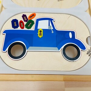 Flisat Blue Truck Board Insert, Flisat Insert Sorting, Trofast Insert ...