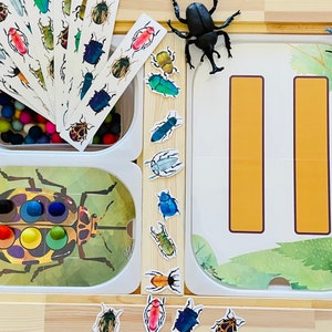 Beetles Board, Flisat Printable Board, Flisat Beetles Board - Etsy