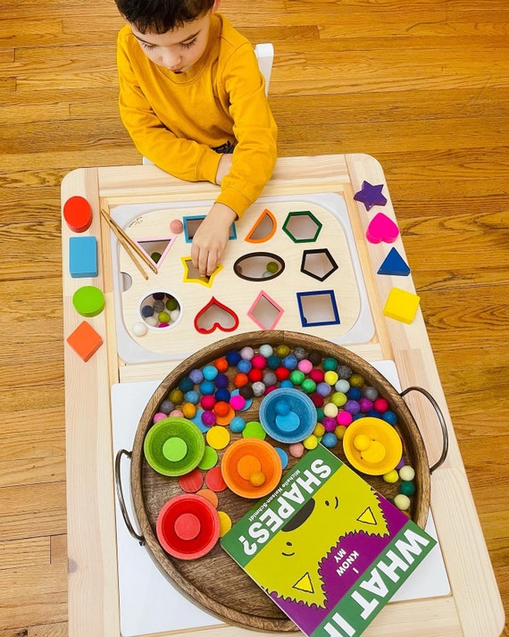 Flisat Shapes Board Insert Flisat Insert Sorting Trofast | Etsy
