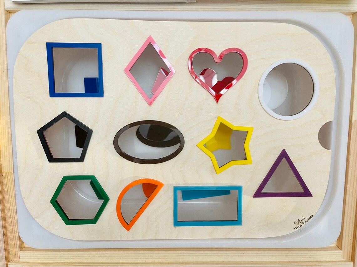 Flisat Shapes Board Insert Flisat Insert Sorting Trofast - Etsy