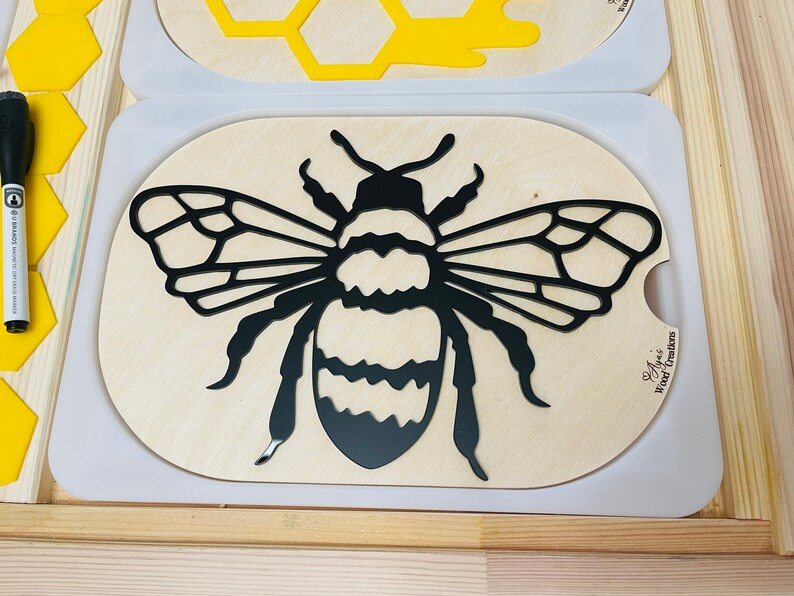 Flisat Bee Board Play Beehive Trofast Insert Bee Trofast - Etsy