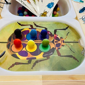 Beetles Board, Flisat Printable Board, Flisat Beetles Board - Etsy