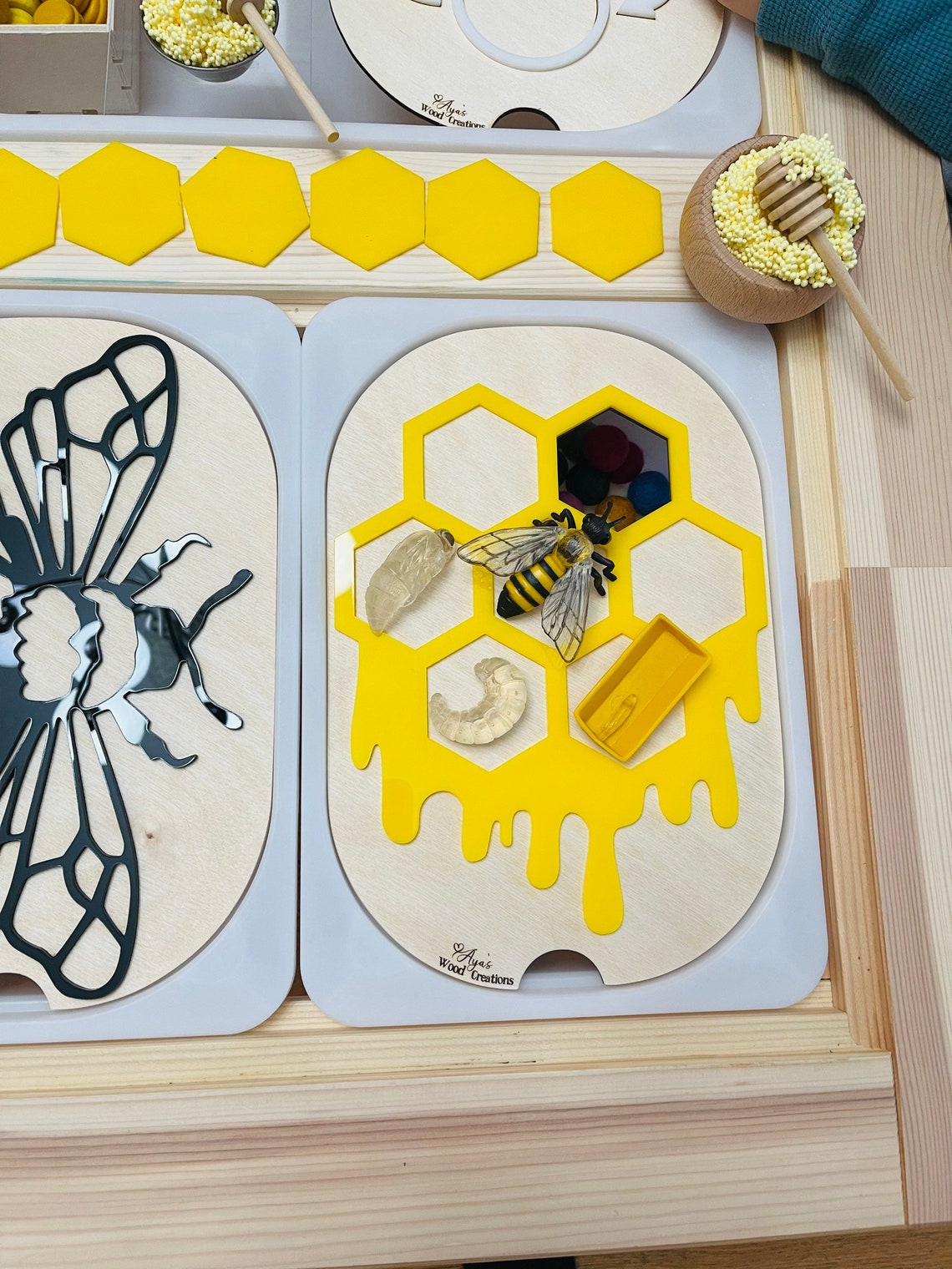 Flisat Bee Board Play Beehive Trofast Insert Bee Trofast - Etsy
