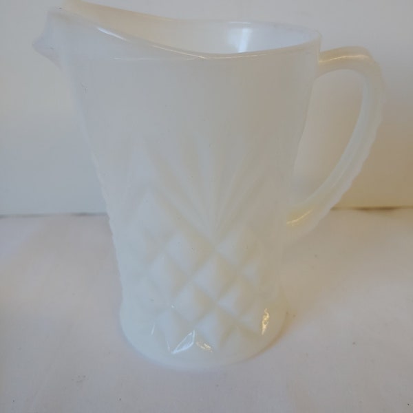 Milk Glass Pitcher' - Etsy