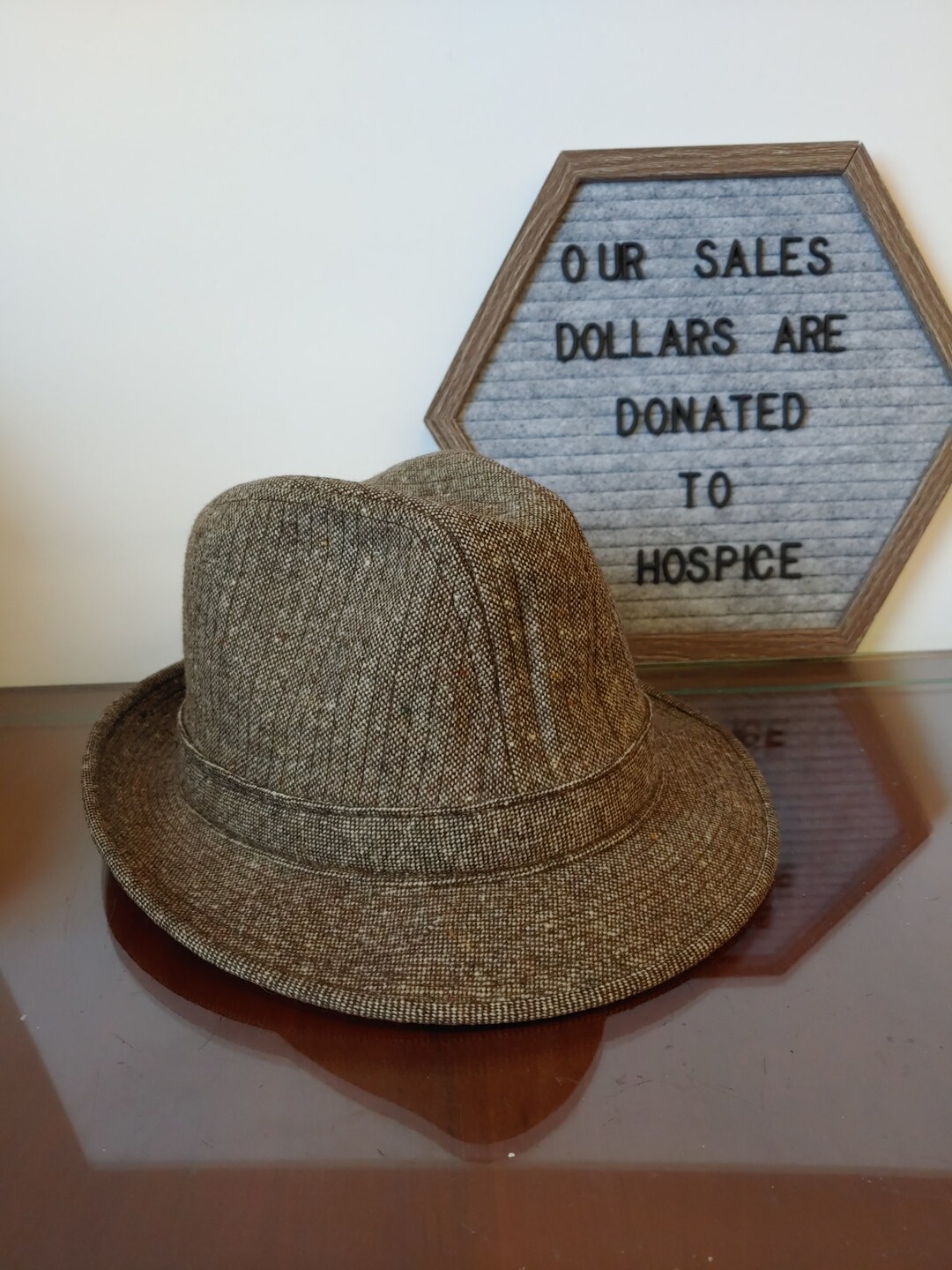 Vintage Cable Car Clothiers Robert Kirk Fedora Hat Brown Tweed - Etsy