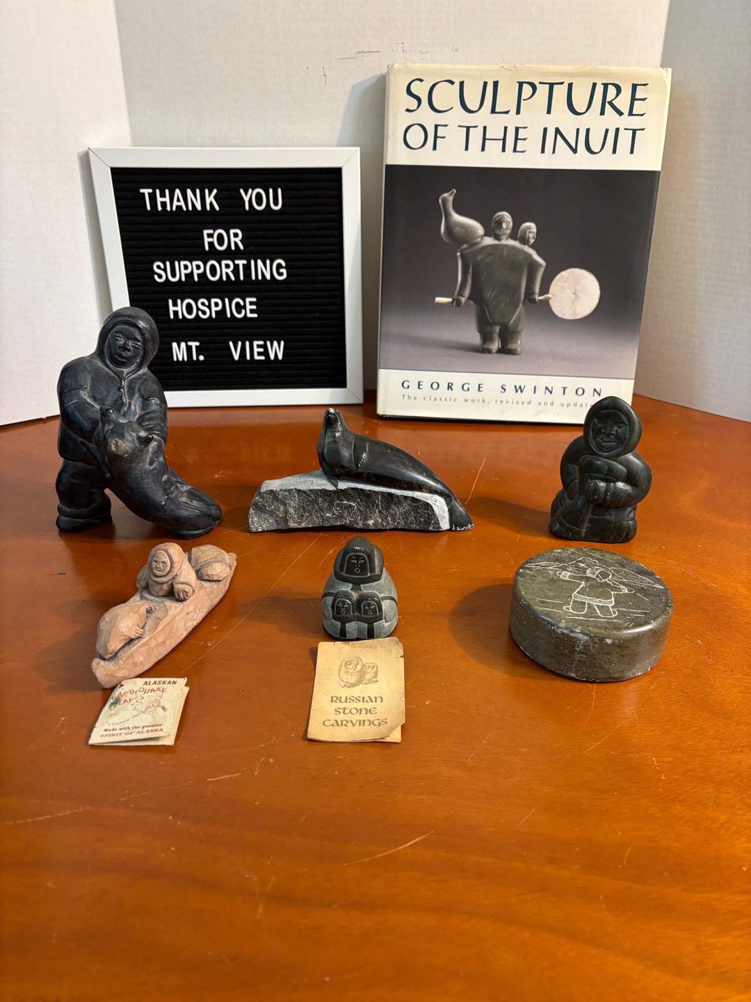 Inuit/first Nation Alaskan Art Objects/scupture/coffee Table Book ...