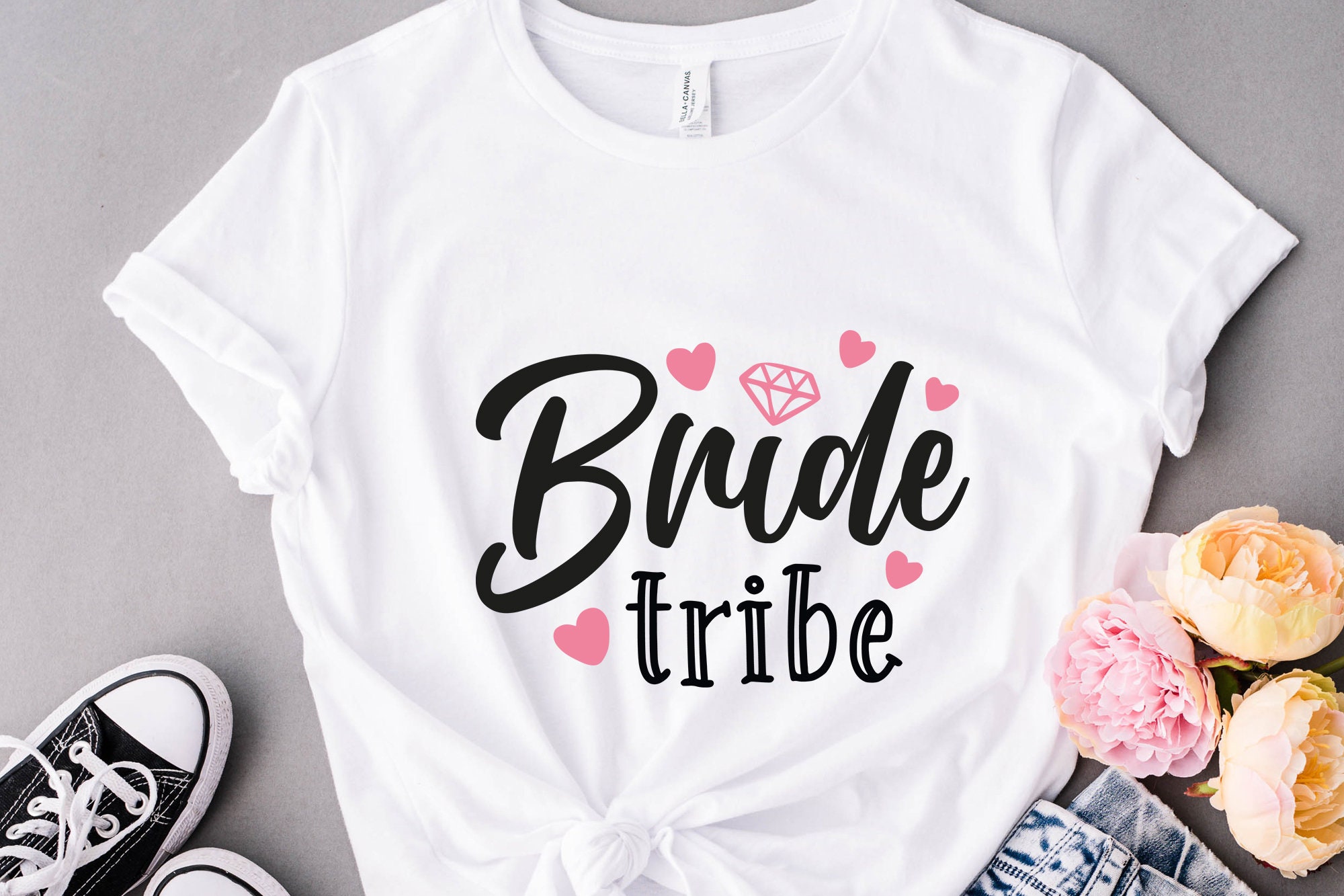 Bride Tribe SVG, Just Married SVG, Wedding Sign Svg, Svg Files for ...